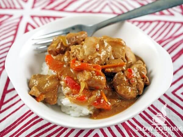 Slow Cooker Satay Chicken - Slow Cooking Perfected